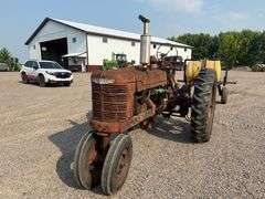 International Model H Tractor with Add on 3pt, Hydraulic Lift, 12.4 x ...
