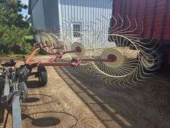 10 Wheel Pull Type Wheel Rake, Hydraulic Lift, Brand: OMI AGC, 14 ...