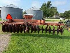 Krause 1480 14’ Offset Disk, Mud Scrapers, 23 ¼” Blades, Has Some Welds ...