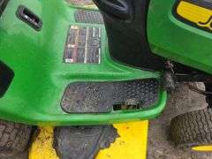 John Deere D170 Riding Lawn Mower, 25hp Motor, Hydro Drive, 421.2 Hours ...