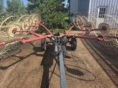 10 Wheel Pull Type Wheel Rake, Hydraulic Lift, Brand: OMI AGC, 14 ...