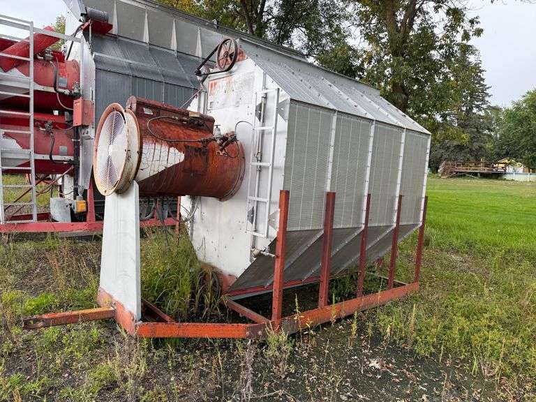 Farm Fans AB120A Grain Dryer, Single Phase, LP, New Clock system, Was ...