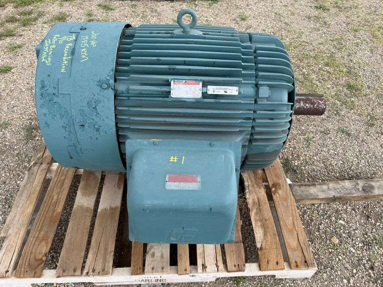 Reliance 200hp Electric Motor, Worked When Removed – Motor #1 - Fragodt ...
