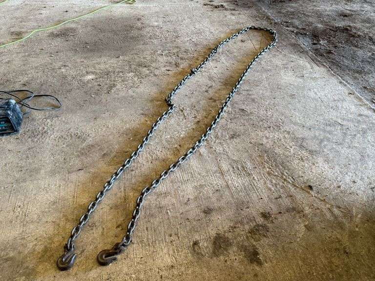 Approx 18’ Long Log Chain, Good Ends - Fragodt Auction and Real Estate LLC