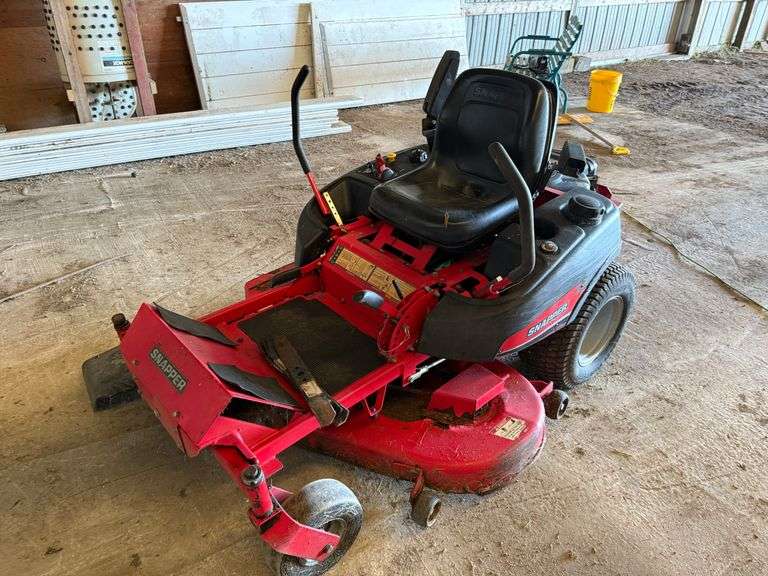 Snapper Zero Turn Lawn Mower, 50” Deck, 20hp Vanguard Engine, 1,191 ...