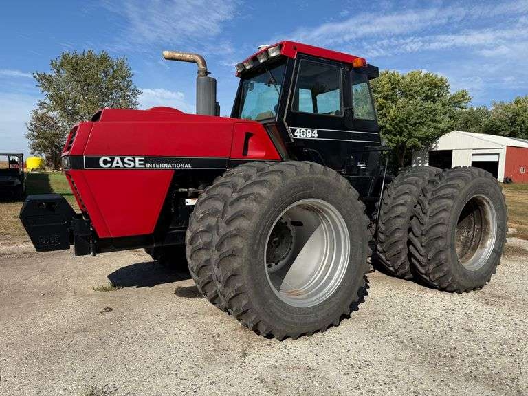 1985 Case IH 4894 4WD Tractor, 7716 Hours, 12 Speed Transmission, 4 ...