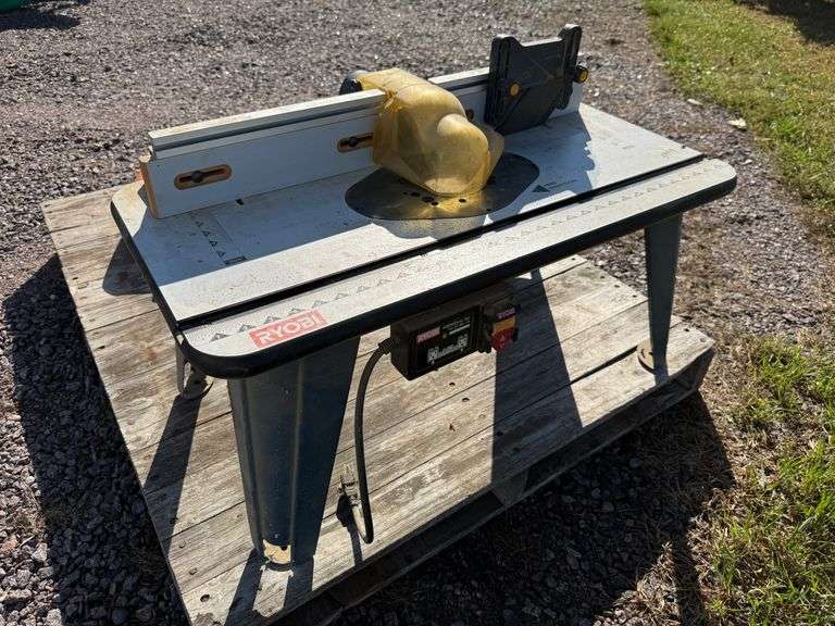 Ryobi Router Table, Table Only - Fragodt Auction and Real Estate LLC