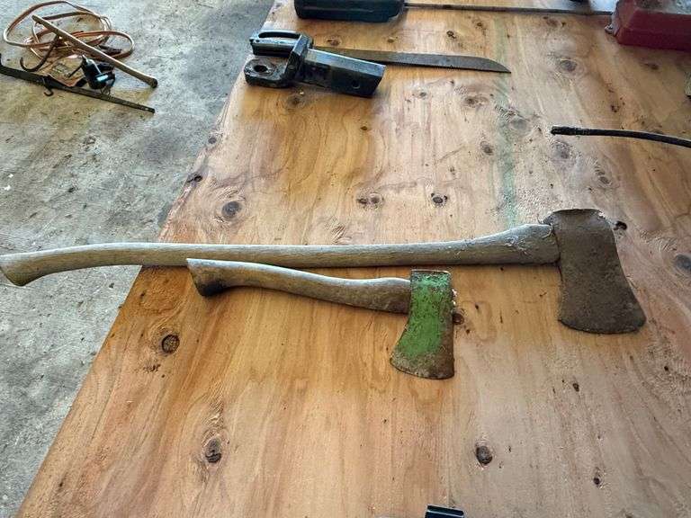 Axe and Hand Hatchet - Fragodt Auction and Real Estate LLC