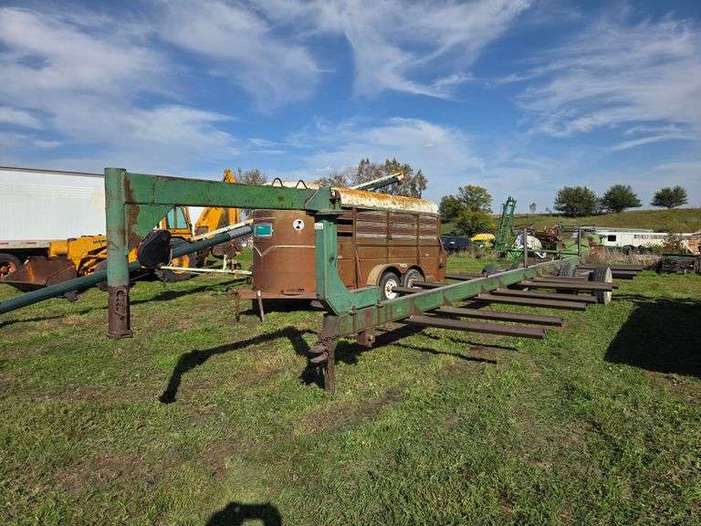 Bale Wagon, 10 Bale Capacity with 5th Wheel or Regular Hitch Options ...