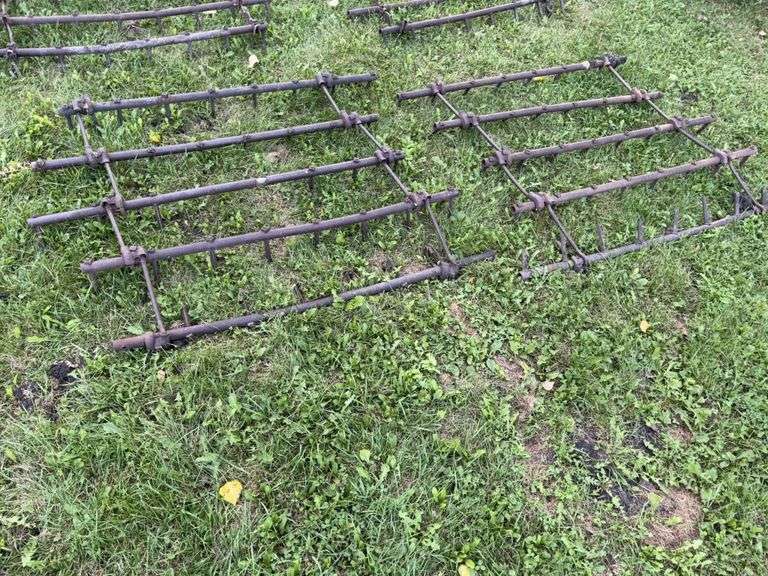 (2) 6’ Flexible Spike Tooth Drag Sections, Buying All for One Money ...