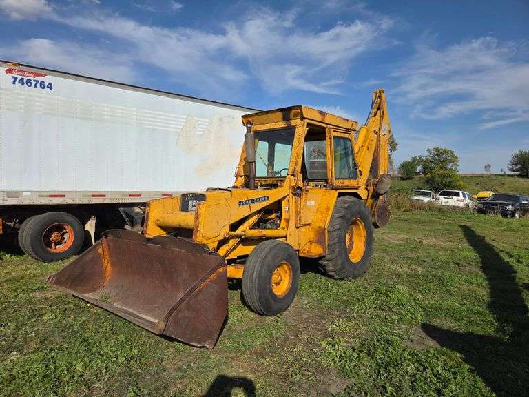 John Deere 510 Backhoe and Loader, Powershift Transmission with Forward ...