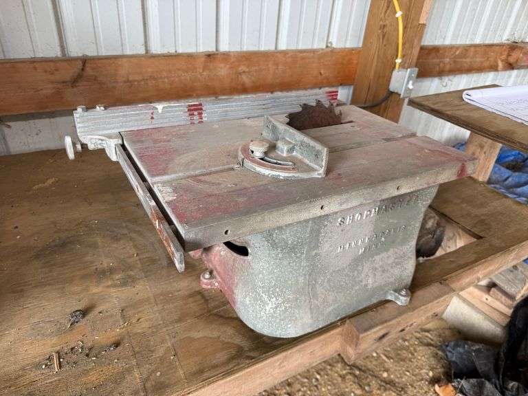 Shop Master Table Saw - Fragodt Auction and Real Estate LLC