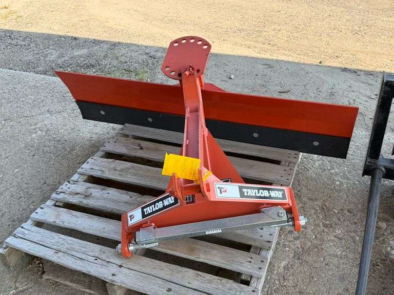 Taylor Way 3pt Adjustable Blade, 5’ Wide, Replaceable Cutting Edge, NEW ...
