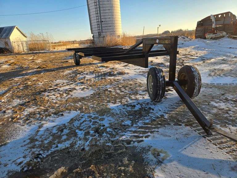 M&J Bale Trailer, 11 Bale Capacity, NEW - Fragodt Auction and Real ...