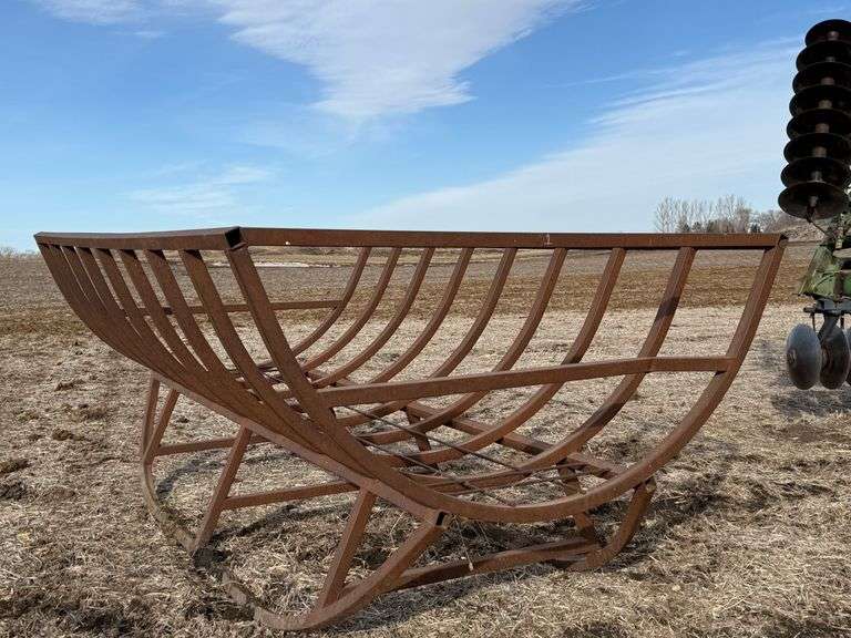 Double Bale – Bale Feeder with Approx 2” Square Tubing (1) - Fragodt ...