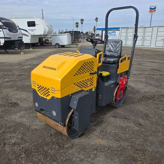 2025 Vibratory Road Roller, Dual Drum New and Efficient - Fast Bid ...