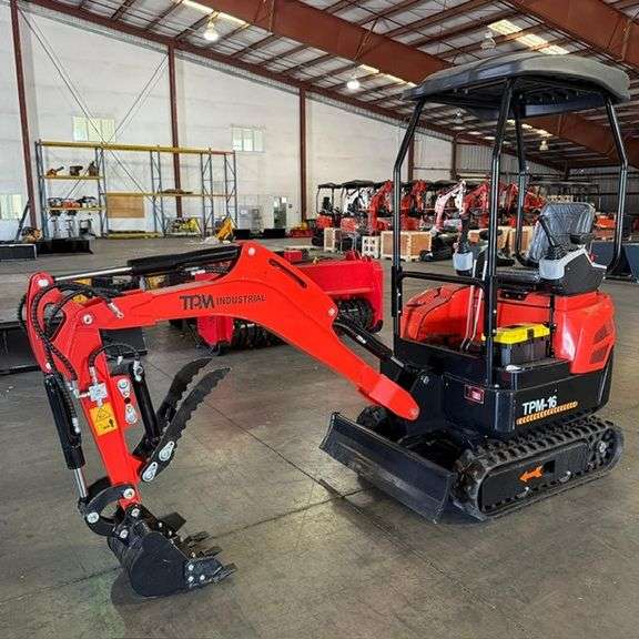 2025 TPM-16 Mini Hydraulic Excavator W/Dozer Blade (New/Unused) - Fast ...