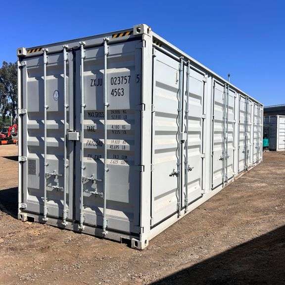 2025 40ft. High Cube Shipping Container w/ 1 End Door & 4 Side Doors ...