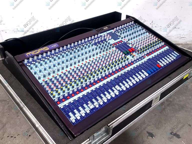 Midas Venice 320 32-Channel Analog Mixer in Hard Case - Joseph Finn Co ...
