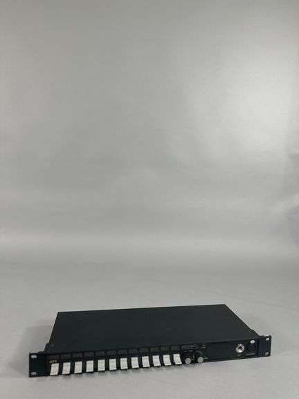 RTS KP-12 (Black) 12 Lever Rackmount Keypanel Unit Only - Joseph Finn ...