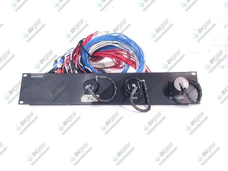 Whirlwind Patch Panel w/ AB60FP to 20 Channel Fanout, AB39MPA to 12 ...