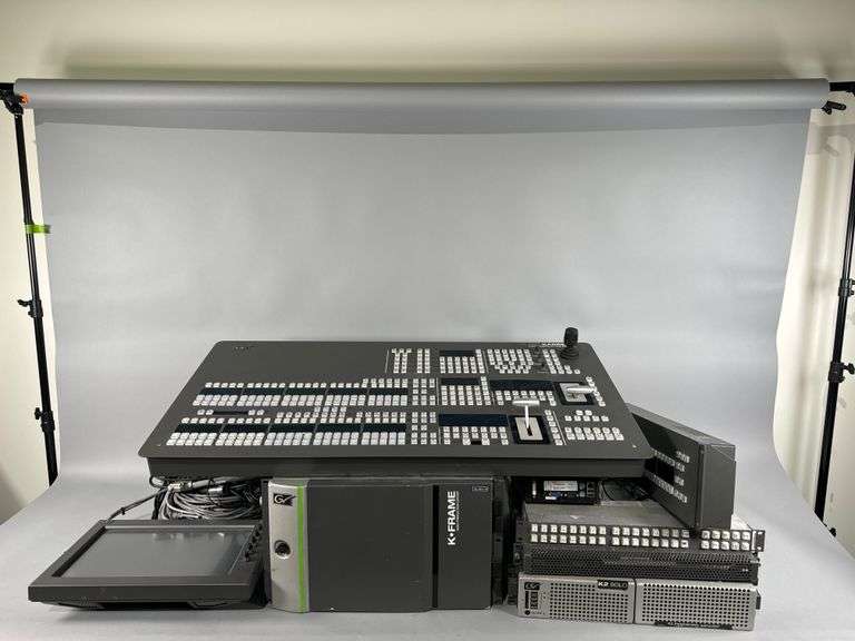 Grass Valley K-FRM 6RU Video Production Switcher Kayenne K Frame ...
