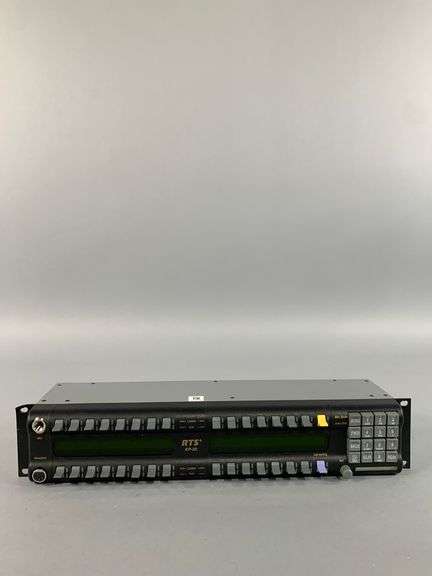 RTS KP-32 (Black) 32 Lever Rackmount Keypanel Unit Only Rack Ear Is ...