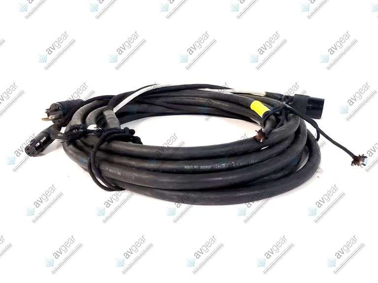 25' - Leviton Cable w/ Female Edison and (2) Male XLR to Male Edison ...