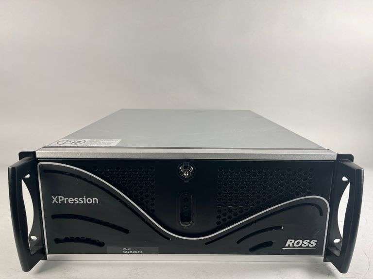 Ross Video Xpression (M6) 4RU Xpression Chassis Xpression BlueBox SCE ...