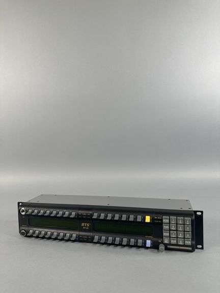 RTS KP-32 (Black) 32 Lever Rackmount Keypanel Unit Only - Joseph Finn ...