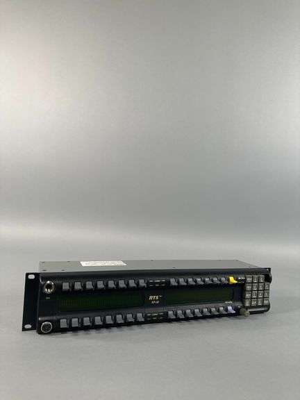 RTS KP-32 (Black) 32 Lever Rackmount Keypanel Unit Only - Joseph Finn ...