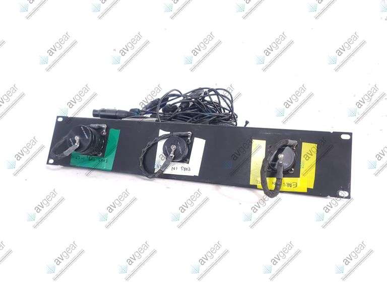 Whirlwind Patch Panel w/ (2) AB39FP to 12 Channel Fanouts and (1 ...
