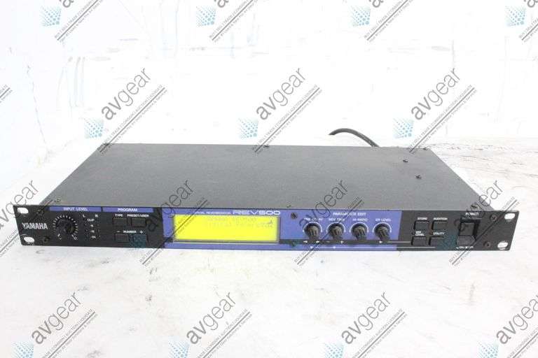 Yamaha REV500 Digital Reverberator Effects Processor - Joseph Finn Co ...