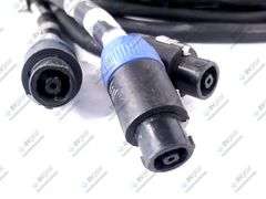 12'- Socapex Fanout Cable 19- Pin Male Connector w/ (3) NL8 Connectors ...