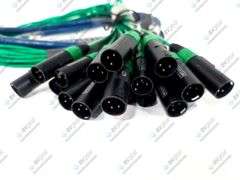 10' - Whirlwind Audio Cable w/ AB60MI 61-Pin Connector to 20 Channel 3 ...