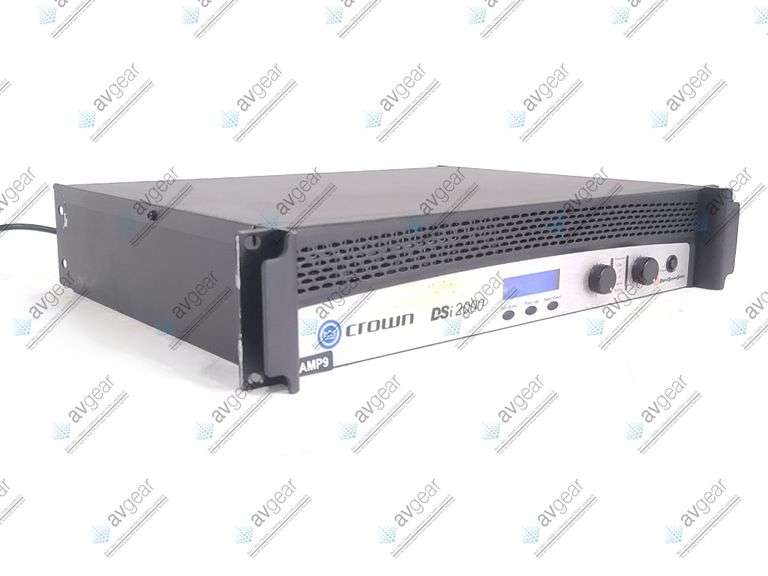 Crown DSi 2000 800W 2-Channel Power Amplifier - Joseph Finn Co., Inc.