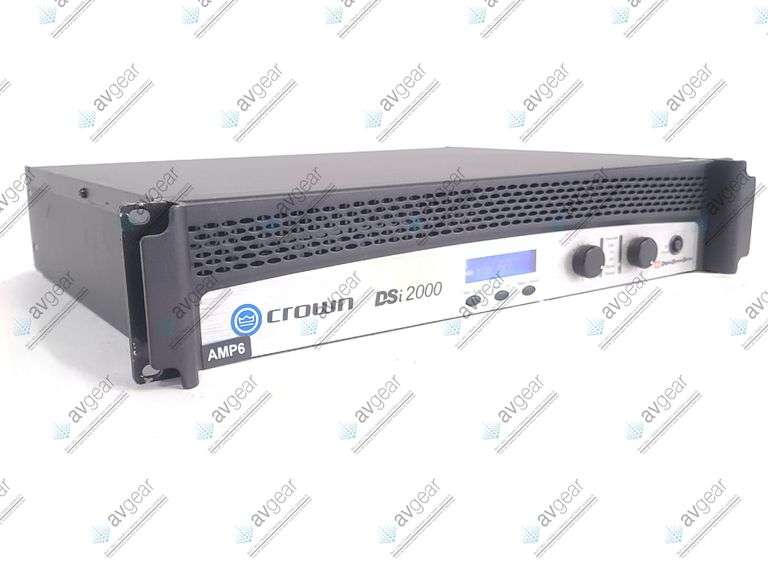 Crown DSi 2000 500W 2-Channel Power Amplifier - Joseph Finn Co., Inc.