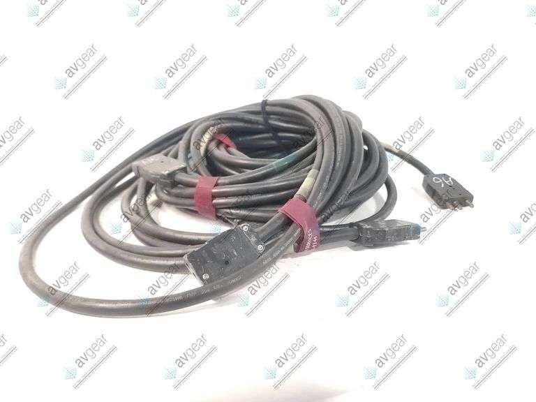 100' Total - (4) 25' 12AWG 600V Heavy Duty Stage Pin Cable - Joseph ...