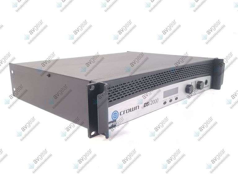 Crown DSi 2000 2-Channel 800W Power Amplifier (NO POWER BUTTON ...