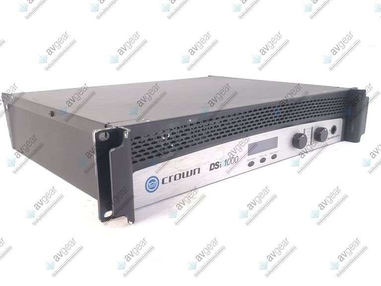Crown DSi 1000 500W 2-Channel Power Amplifier (BROKEN POWER BUTTON ...