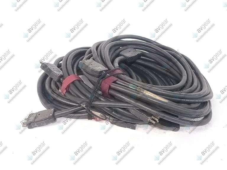 100' Total - (4) 25' 12AWG 600V Heavy Duty Stage Pin Cable - Joseph ...
