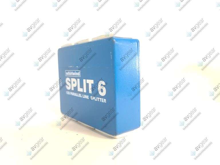 Whirlwind Split 6 1x6 Line Level Parallel Line Splitter - Joseph Finn ...