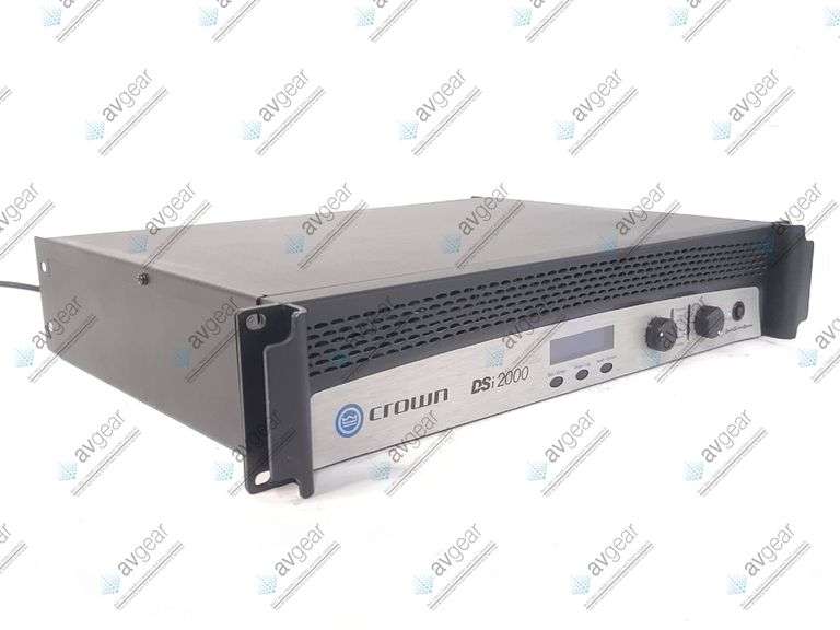 Crown DSi 2000 500W 2-Channel Power Amplifier - Joseph Finn Co., Inc.