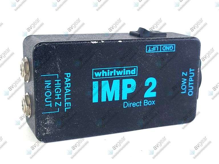 Whirlwind IMP 2 1-Channel Passive Instrument Direct Box - Joseph Finn ...
