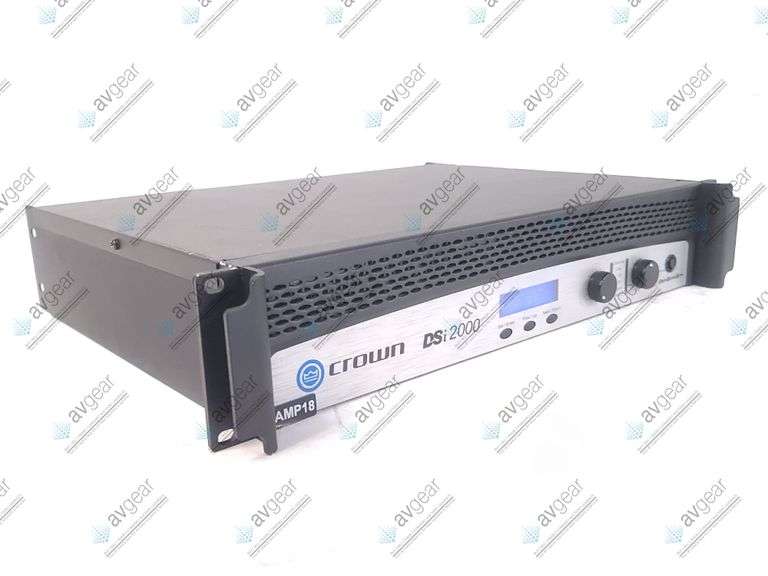 Crown DSi 2000 2-Channel 800W Power Amplifier - Joseph Finn Co., Inc.