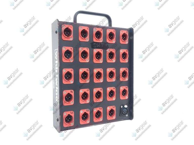 Whirlwind 24-Channel Medusa Stage Box - Joseph Finn Co., Inc.