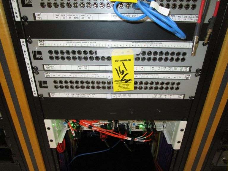 LOT (2) ADC Video Patch Panels - Joseph Finn Co., Inc.
