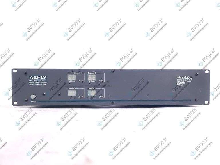 ASHLY Protea System II 4.24GS Four Channel Digital Graphic EQ/Processor ...