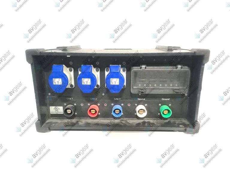 Indu Electric 400A AT-5WPT 6x330 Portable Power Distribution Unit ...
