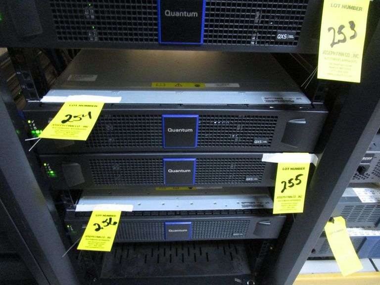 (1) Quantum QXS Hybrid Storage Frame, HB-1235, HDD, Part #9-06074-02 ...